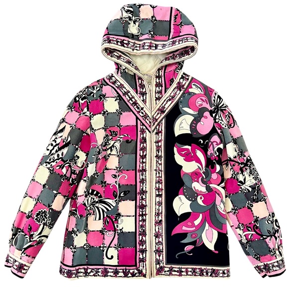 Emilio Pucci | Jackets & Coats | Rare Vintage 6s Emilio Pucci Hooded ...